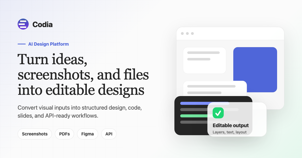 Codia AI Documentation - Codia Docs